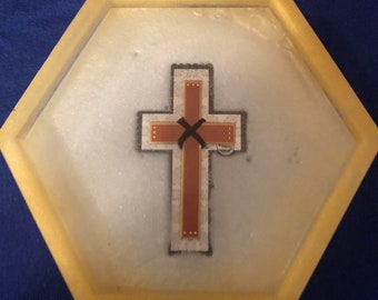 Cross Coaster - Etsy