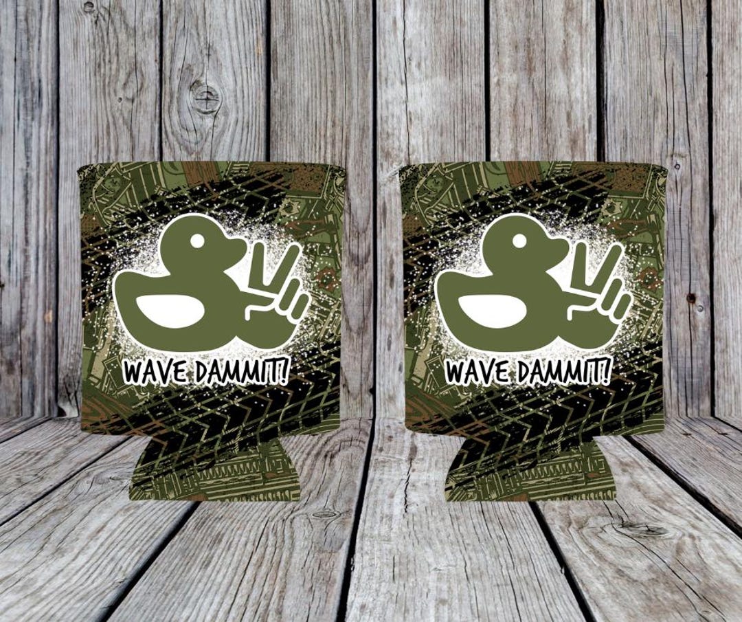 Wave Dammit JEEP Wave Beer / Can Koozie / Cooler - Etsy