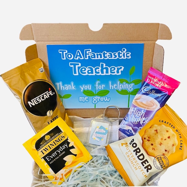 Thankyou Teacher Box - Etsy