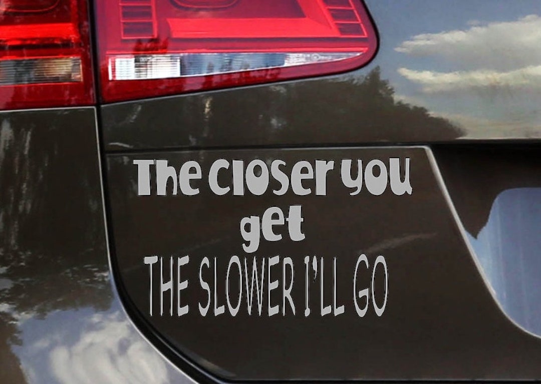 Car Sticker, Car Decal, Novelty Car Sticker, Funny Car Decal, Bumper ...