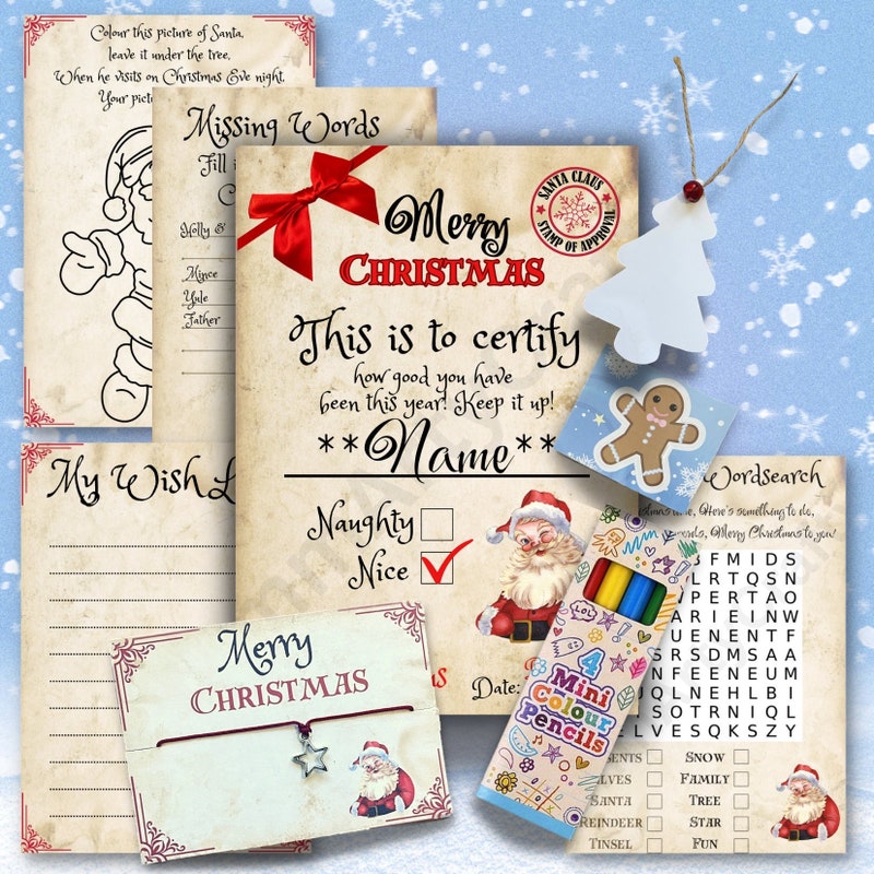 Christmas Eve Box Fillers - Etsy