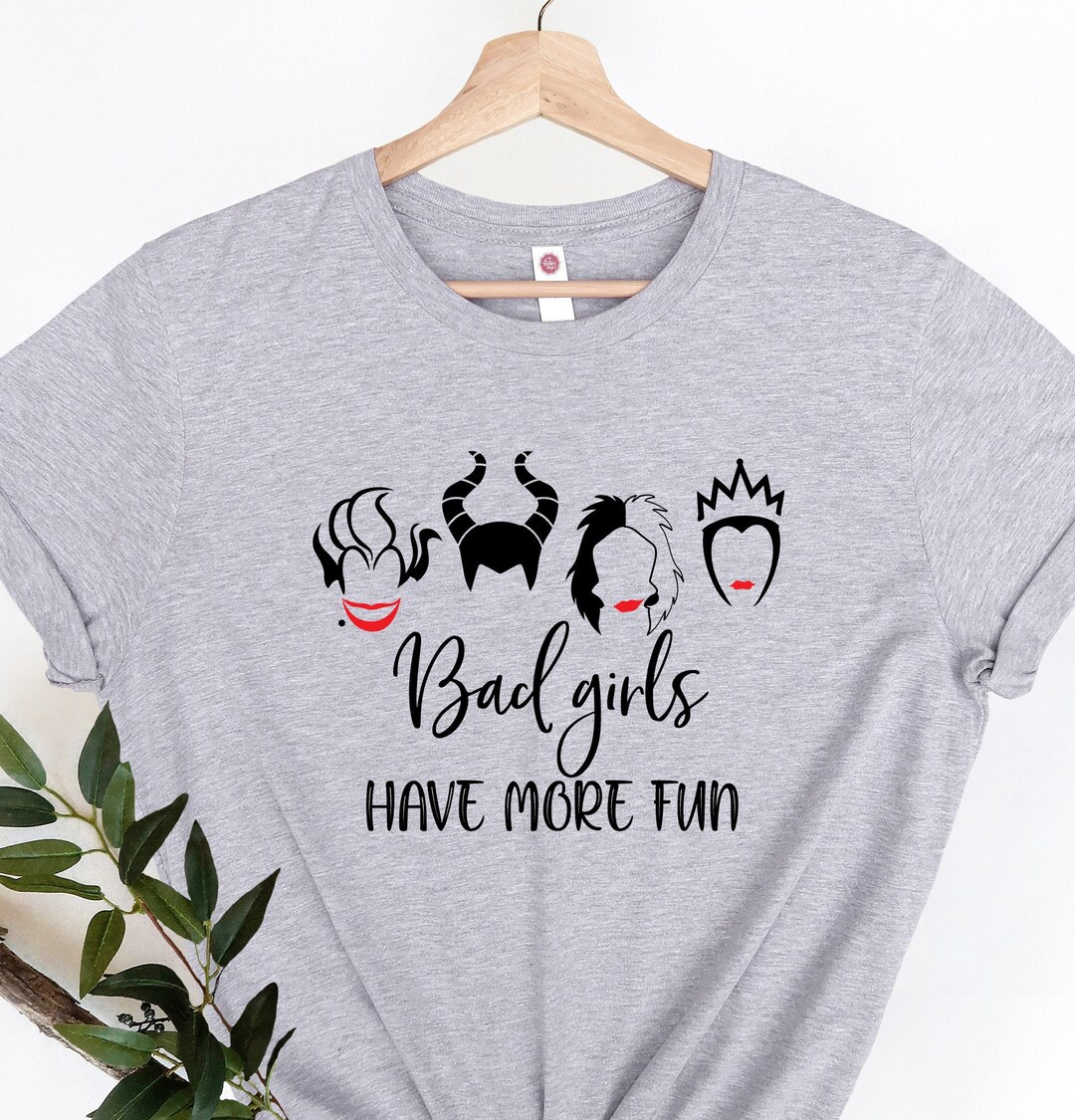 Bad Girls Have More Fun Shirt: Girls Night Out Besties Tee - Etsy