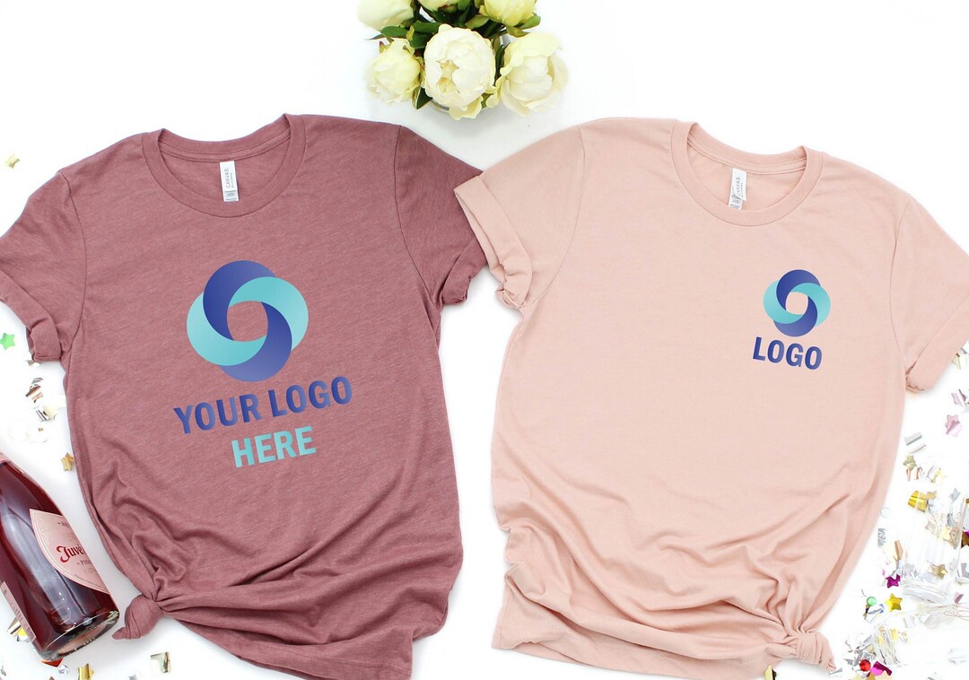 Custom Logo Shirt, Personalized Logo Tee, Make Your Own Shirt, Custom ...