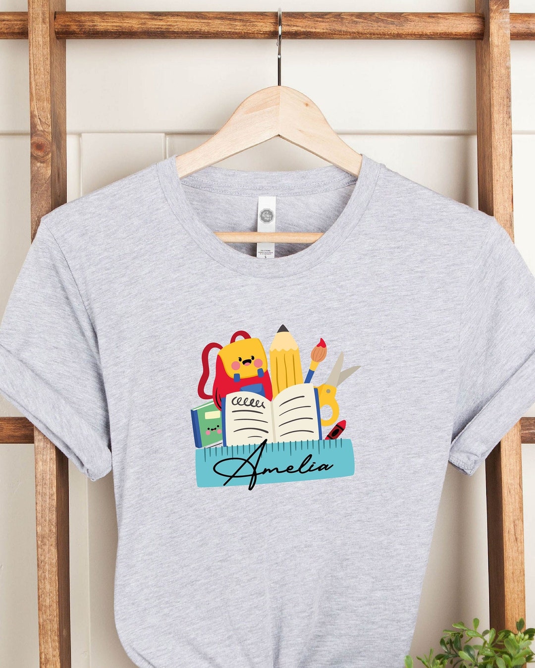 Customized Student Name School Shirt, Student Life Shirt, New School ...