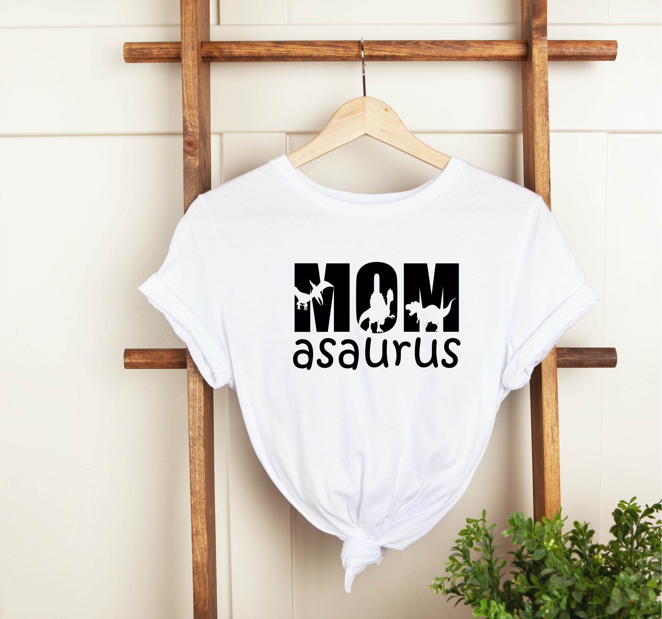 Mom Asaurus Shirt Dinosaur Mom Mother's Day Gift Idea | Etsy