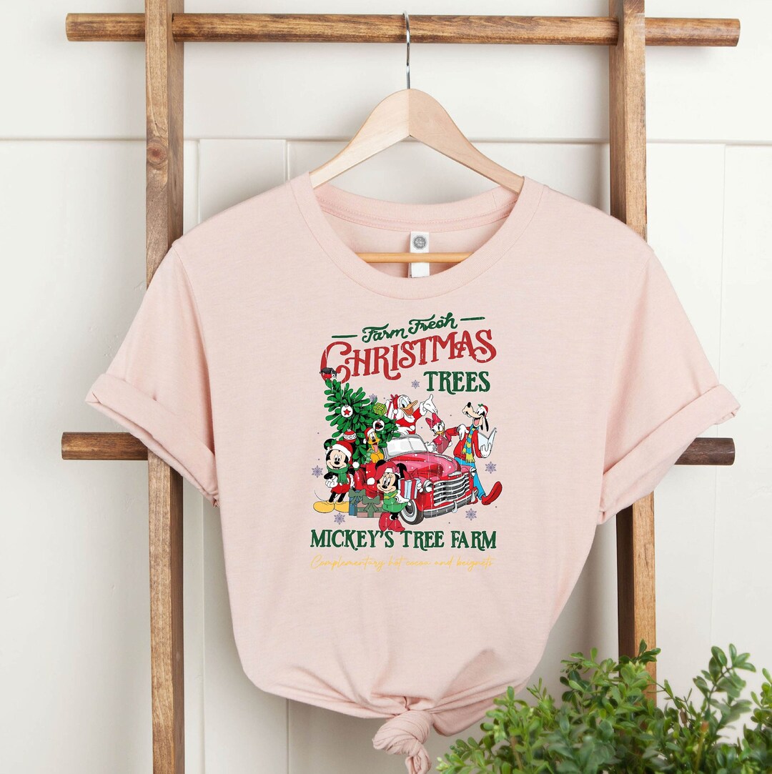 Mickey's Tree Farm Shirt Retro Disney Farm Fresh - Etsy