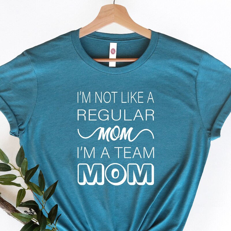 Team Mom Shirts - Etsy
