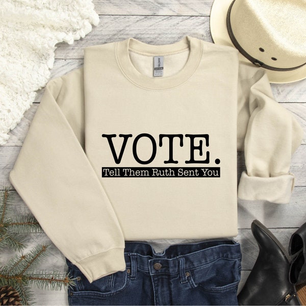 Vote Sweatshirt - Etsy