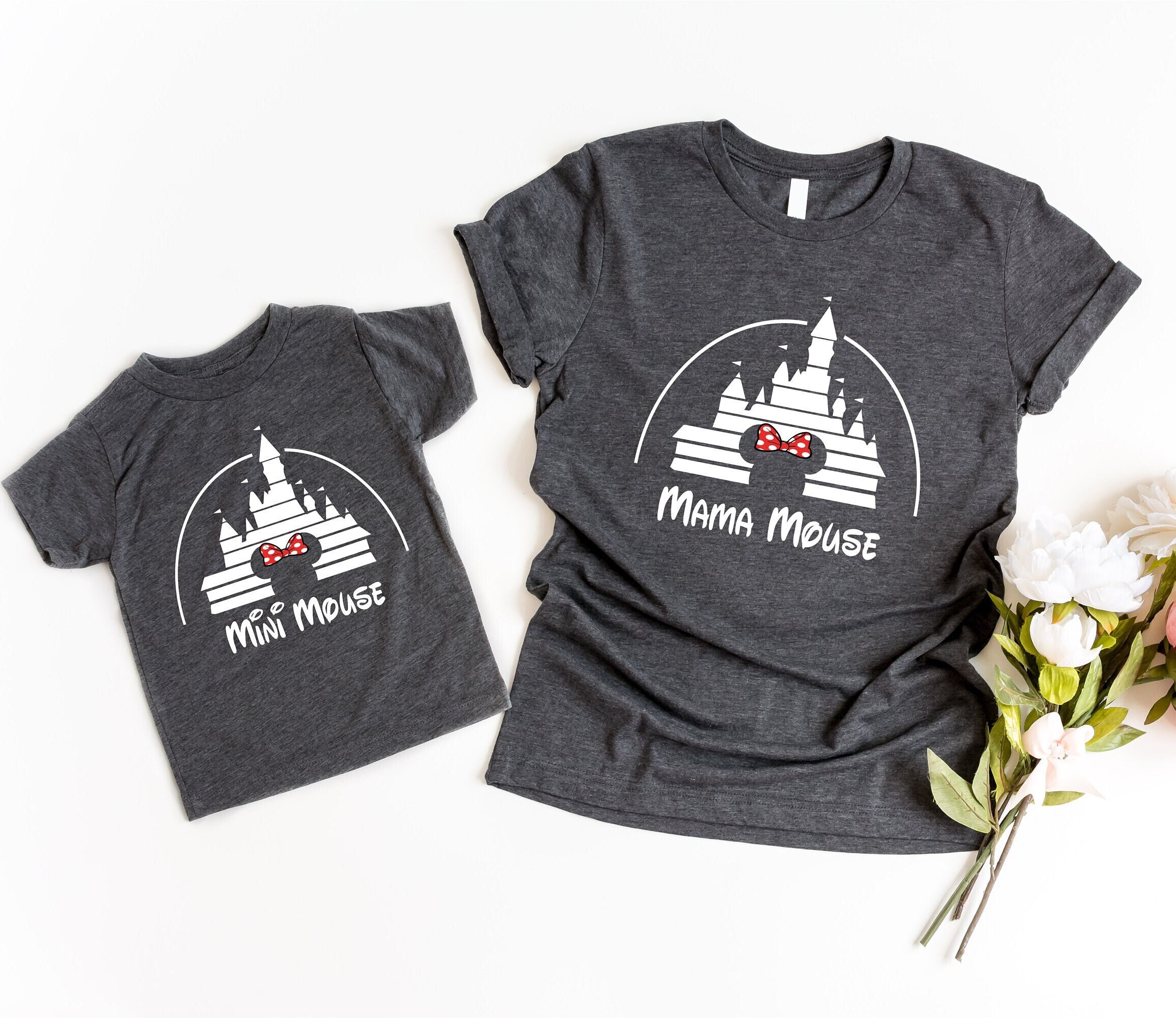 Mama Mouse Shirt, Mini Mouse Shirt, Mommy and Me Shirts, Mama Mouse ...