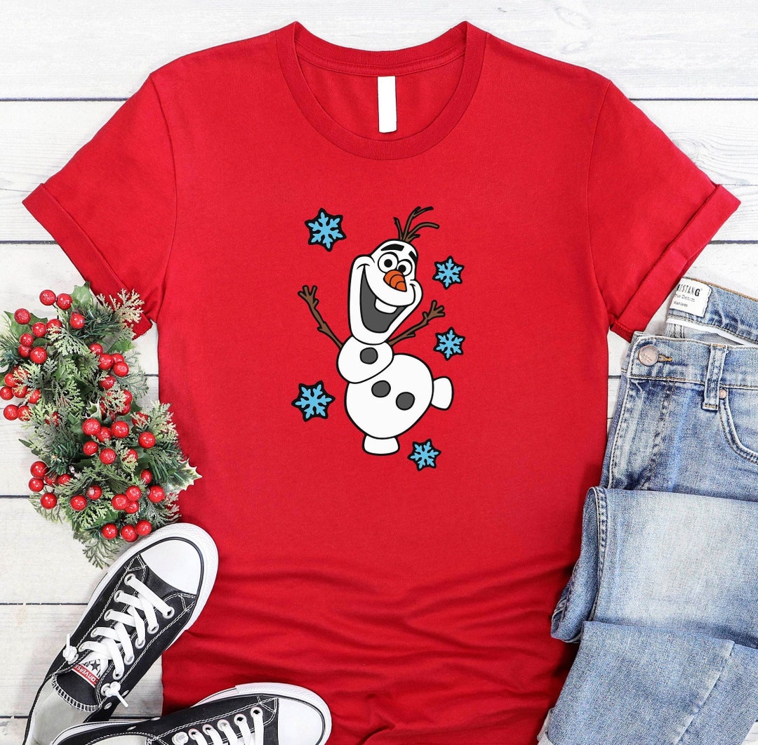 Disney Frozen Olaf Christmas Lights Shirt, Cute Christmas Olaf Shirt ...