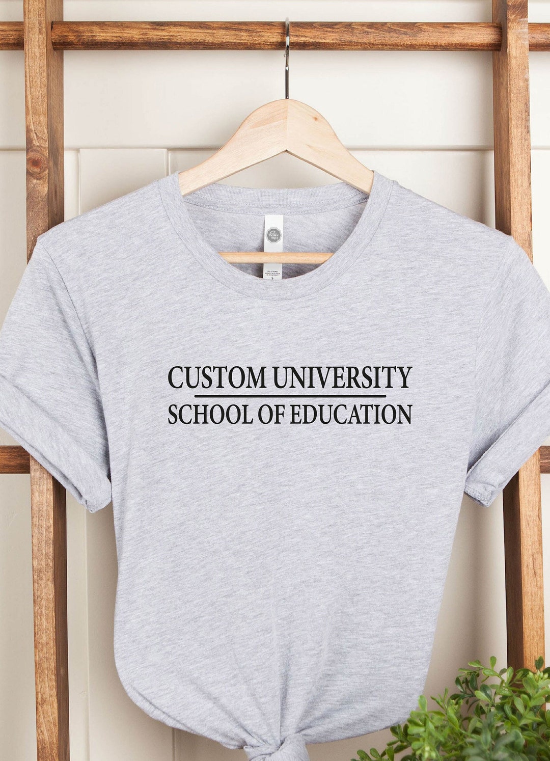 Custom University School of Education Customizable University Shirt ...