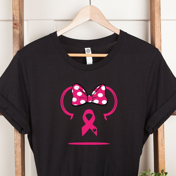 Mickey Mouse Breast Cancer Awareness Svg - Etsy