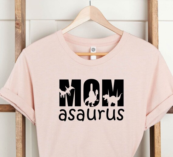 Mom Asaurus Shirt Dinosaur Mom Mother's Day Gift Idea | Etsy
