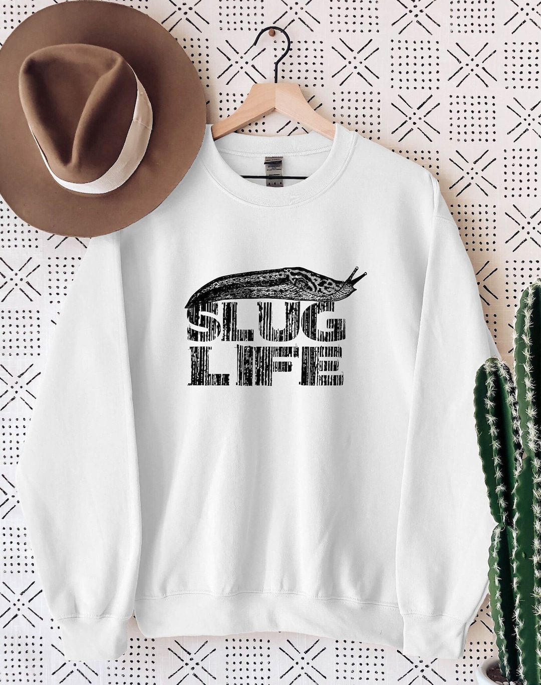 Slug Life Sweatshirt Funny Saying Slugs, Sarcastic Novelty Humor Cute ...