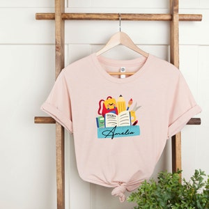 Customized Student Name School Shirt, Student Life Shirt, New School ...