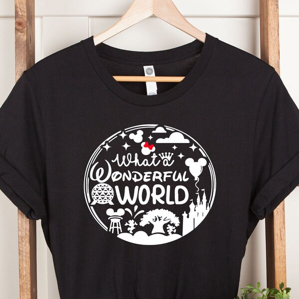 What a Wonderful World Shirt - Etsy