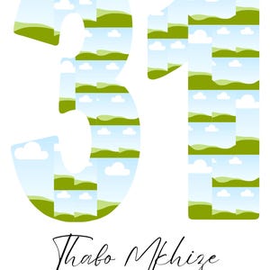 31st Birthday Photo Collage Template | Canva Editable | Printable Gift ...