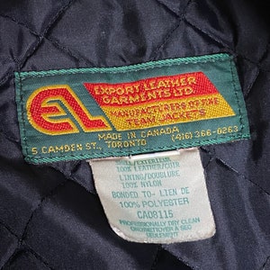 Vintage 80s University of Waterloo Letterman Varsity Leather Jacket - Etsy