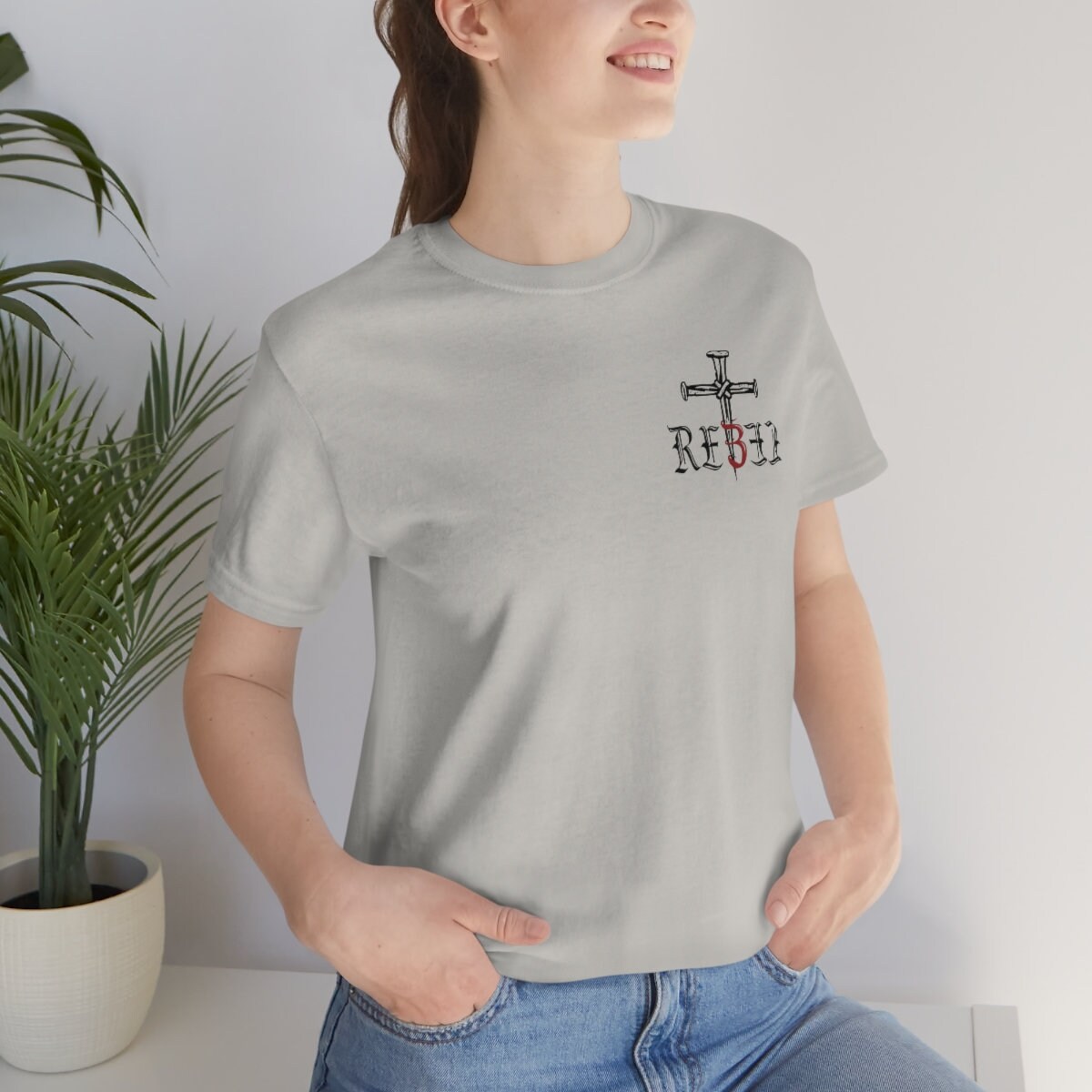 Sanctified Rebel 'my Rescue Story' Christian Shirt, Faith, Jesus ...