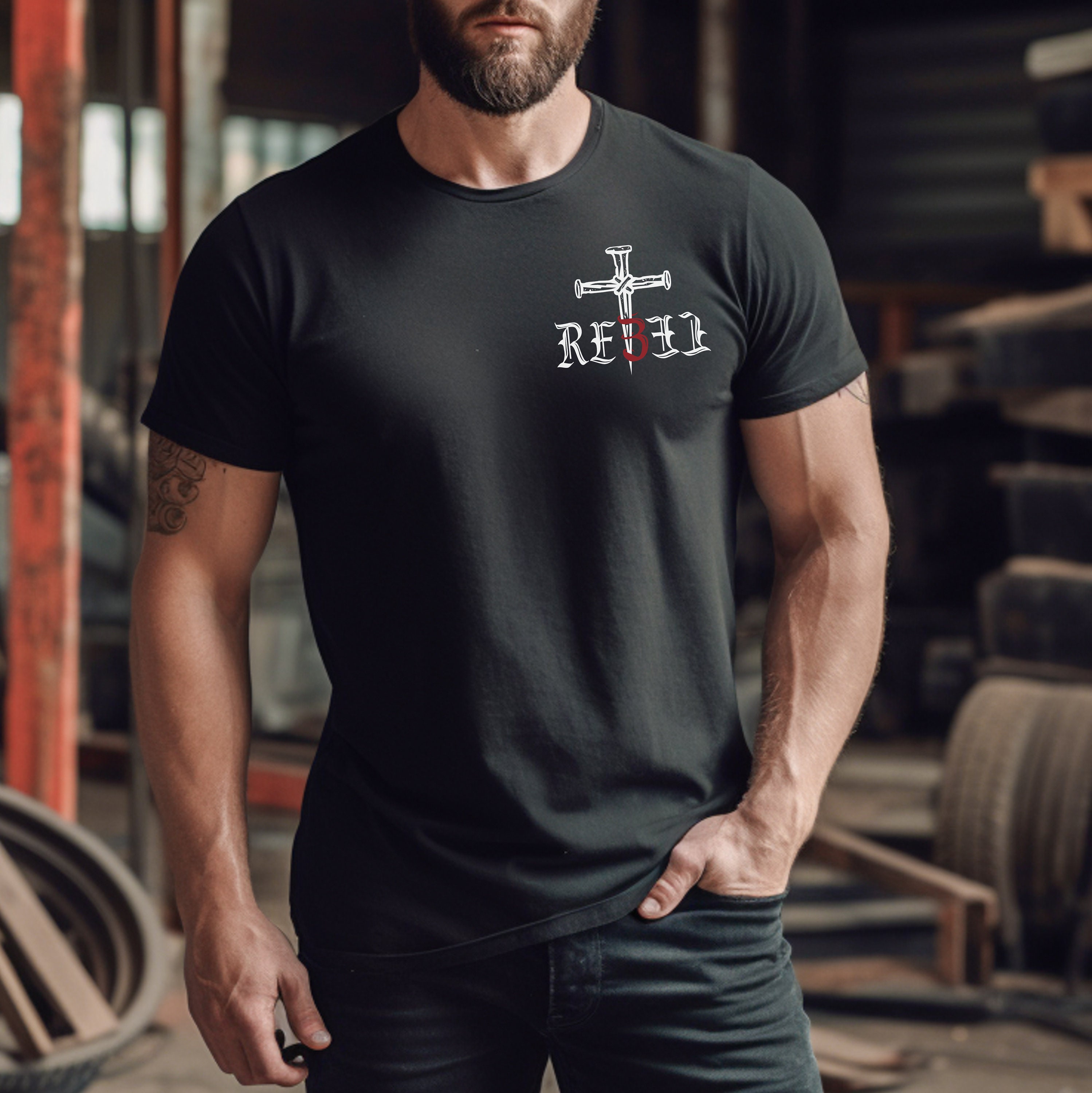 Sanctified Rebel 'CHOOSE This Day Whom You Will Serve' Christian Shirt ...