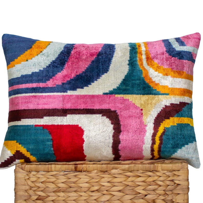 Multi Color Pillow - Etsy