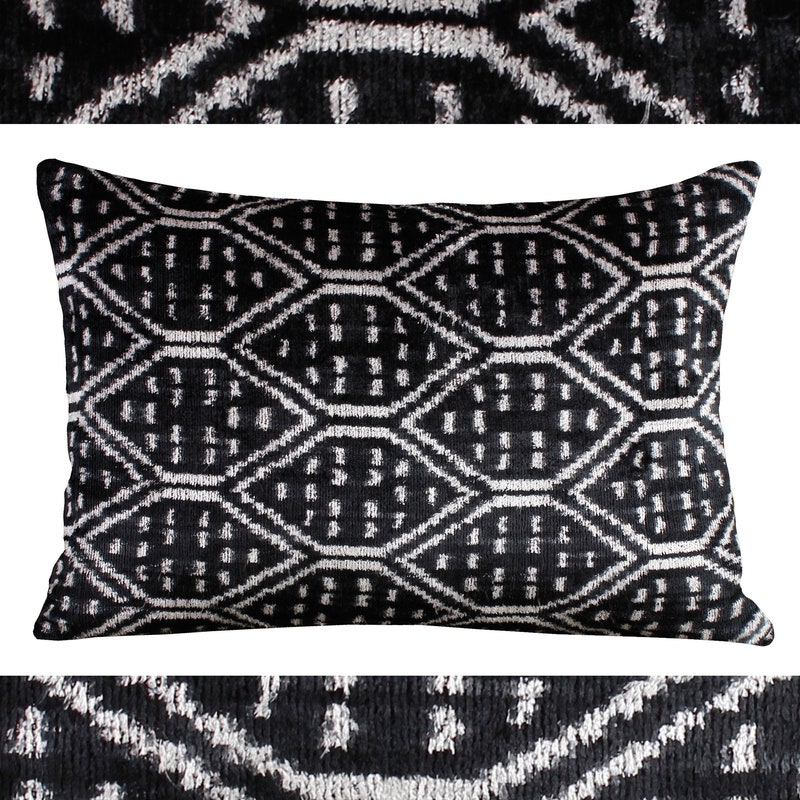Black Decorative Pillows - Etsy