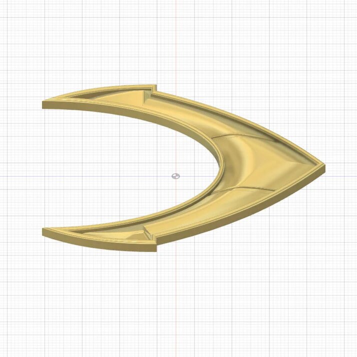 Mera Emblem Aquaman STL Files for 3D Printing - Etsy