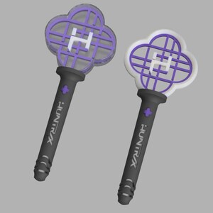 Huntrix Light Stick - Fanmade Kpop Demon Hunters | 2 Versions | 3D ...