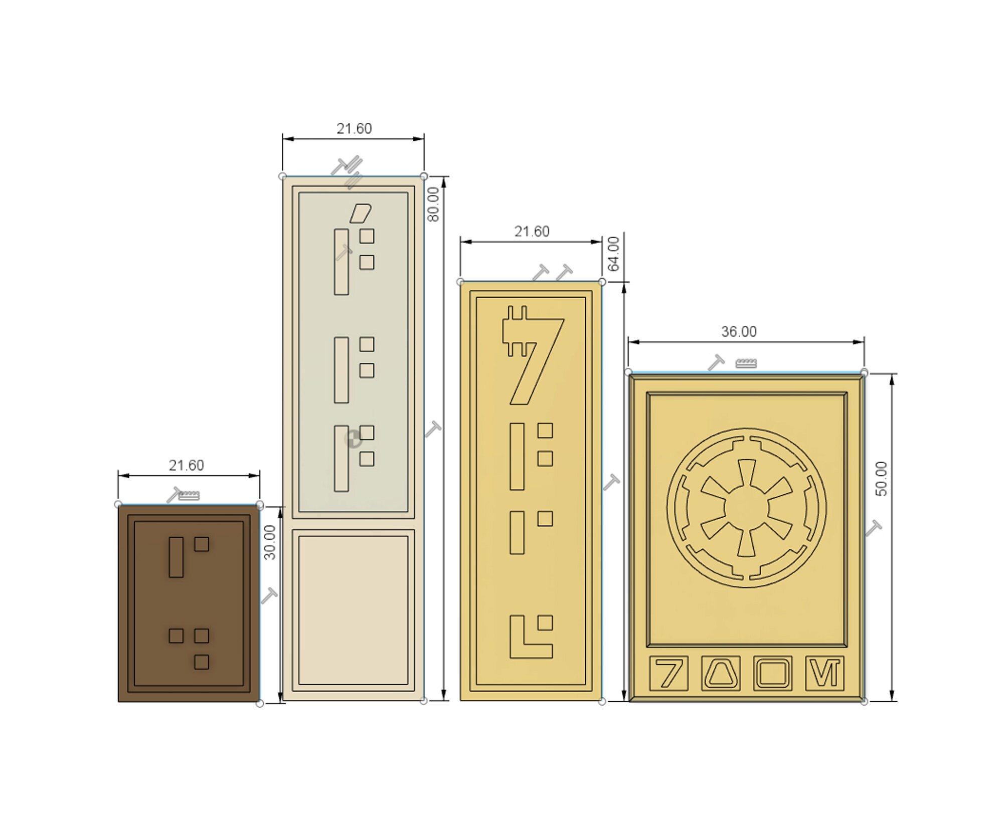 Star Wars Credits STL Files for 3D Printing - Etsy