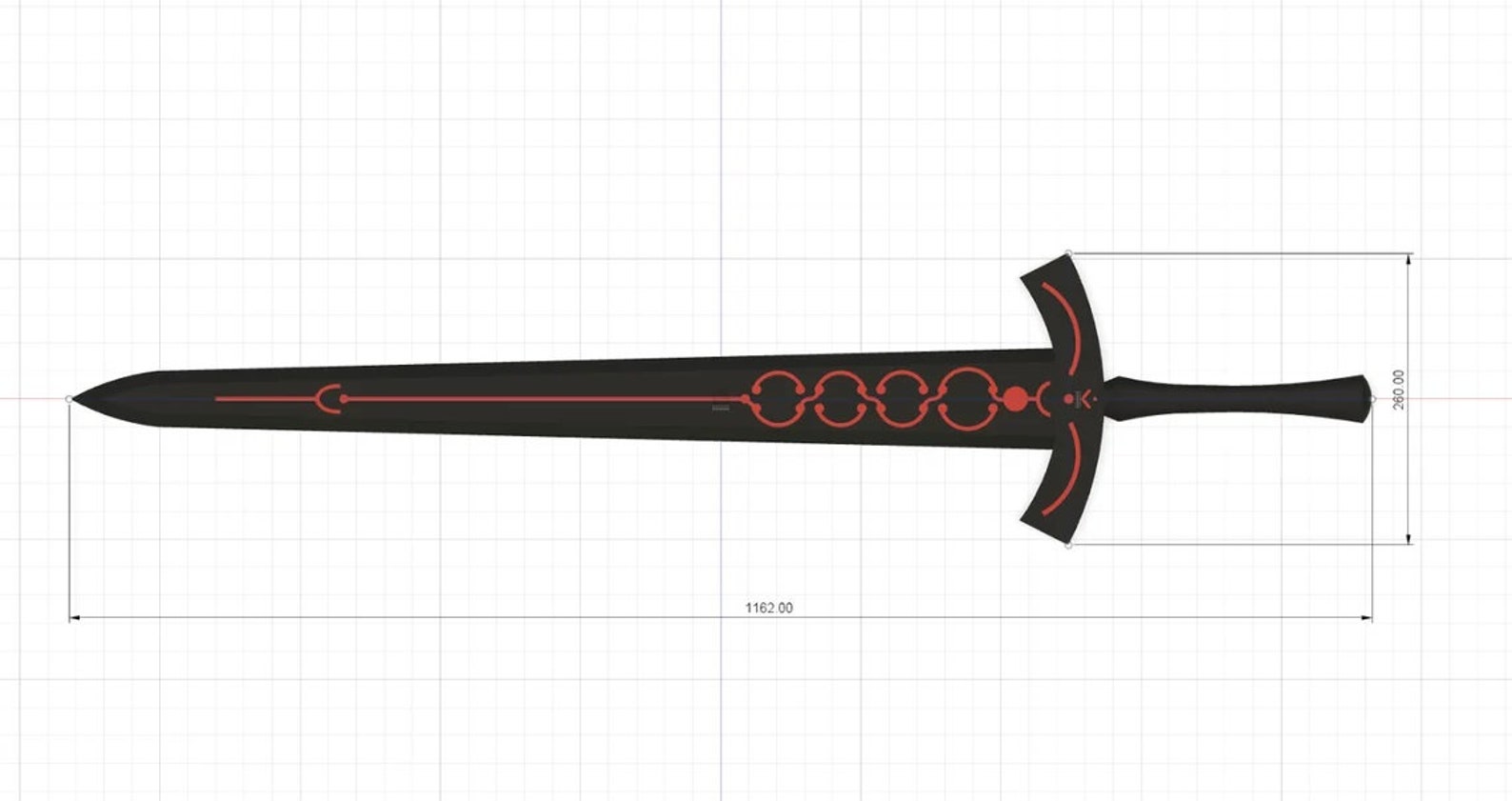 Excalibur Morgan - Fate - Sword - Saber Alter - STL Files for 3D ...