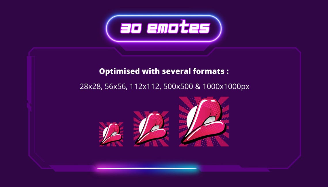 Pack 30 Emote Retro Comics Pop Art PNG – Twitch, Discord, Youtube ...