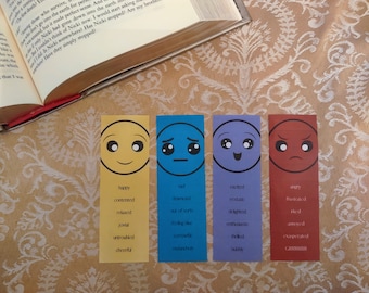 Emoji Bookmarks - Etsy