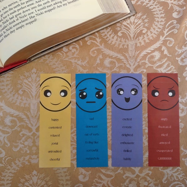 Emoji Bookmarks - Etsy