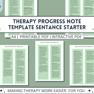 Therapy Notes, Therapy Terminologies, Therapy Documentation, Therapist ...