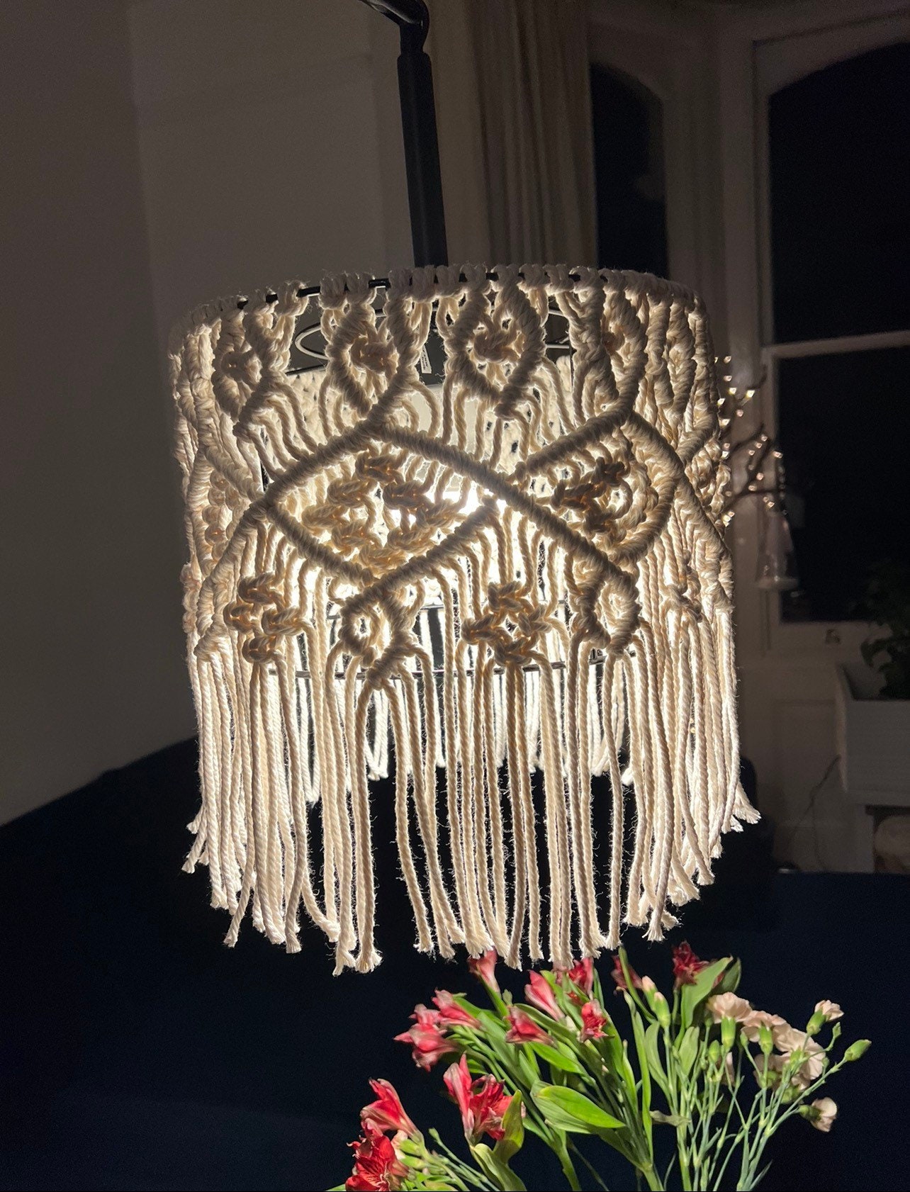 Macrame Lamp Shade - Etsy