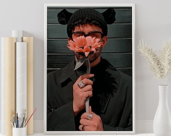 Bad Bunny Poster | Etsy