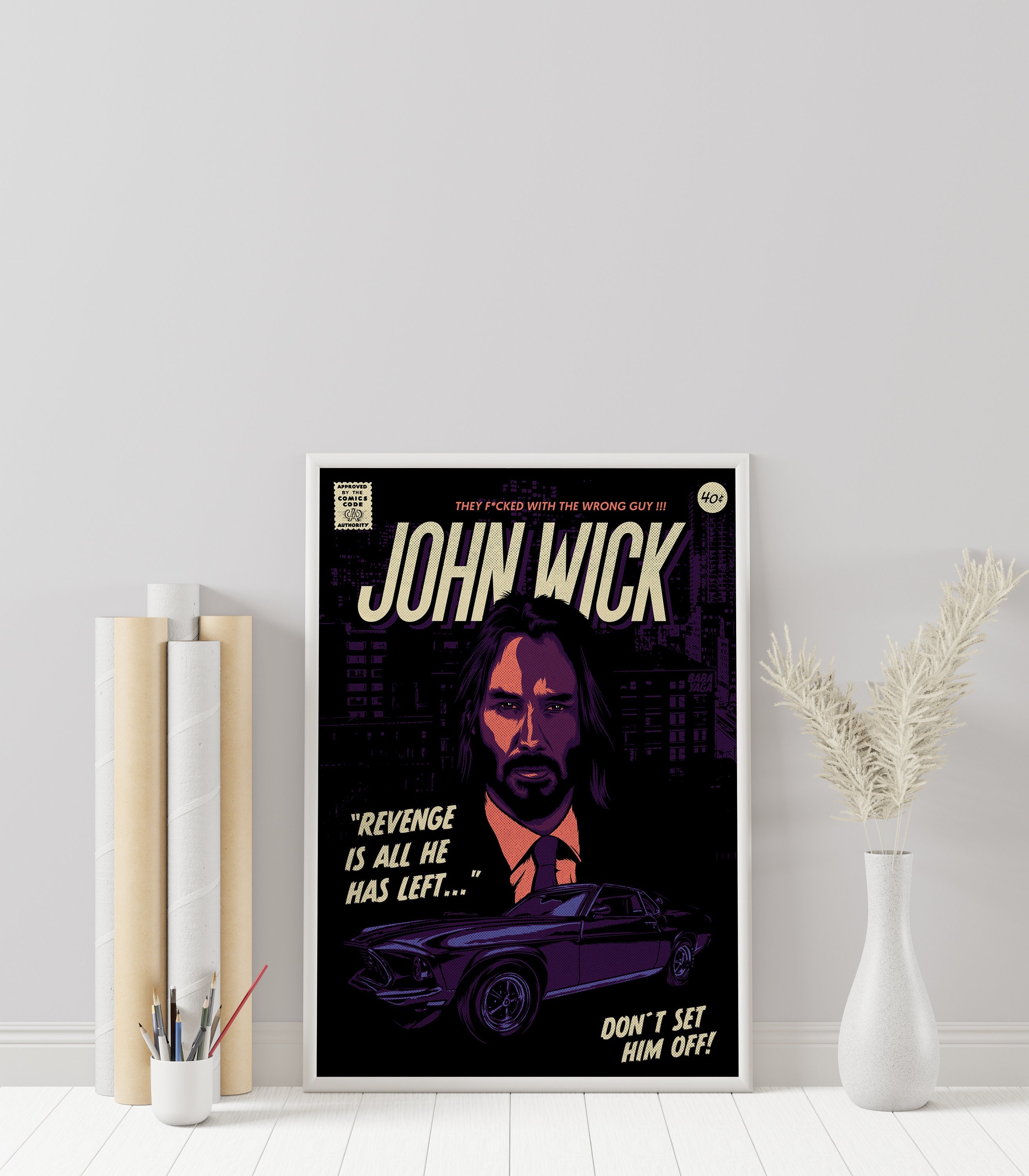 John Wick Poster - Keanu Reeves Poster