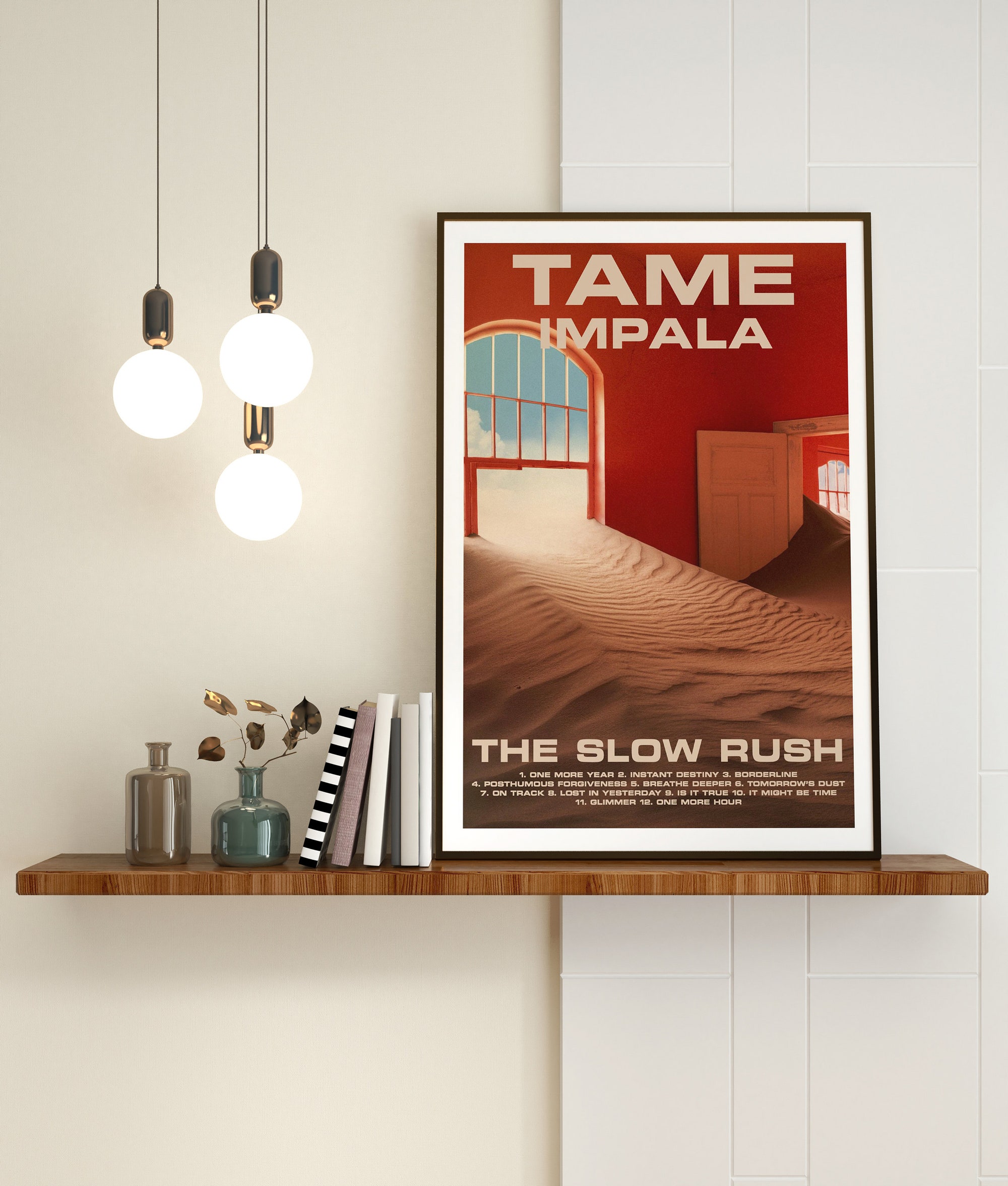 Tame Impala Poster, The Slow Rush Poster, The Slow Rush Album Cover ...