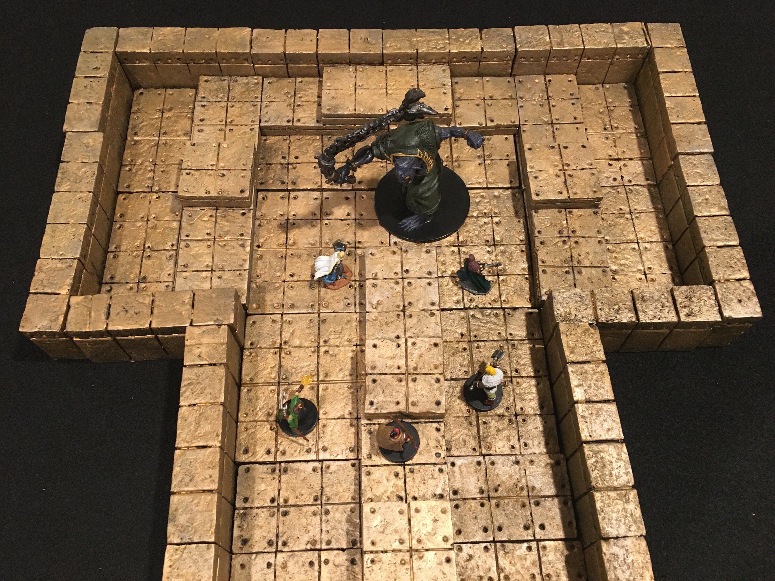 Basic Dungeon Tile Modular Set city of Brass - Etsy