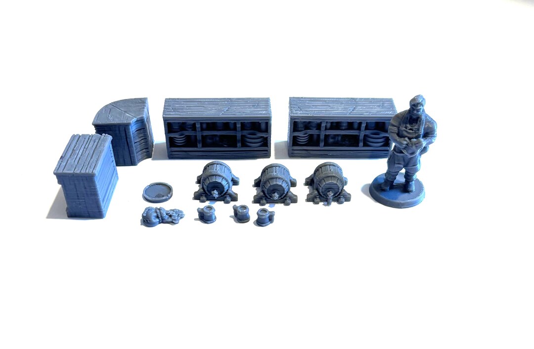 Tavern Bar Set With Bartender - Etsy