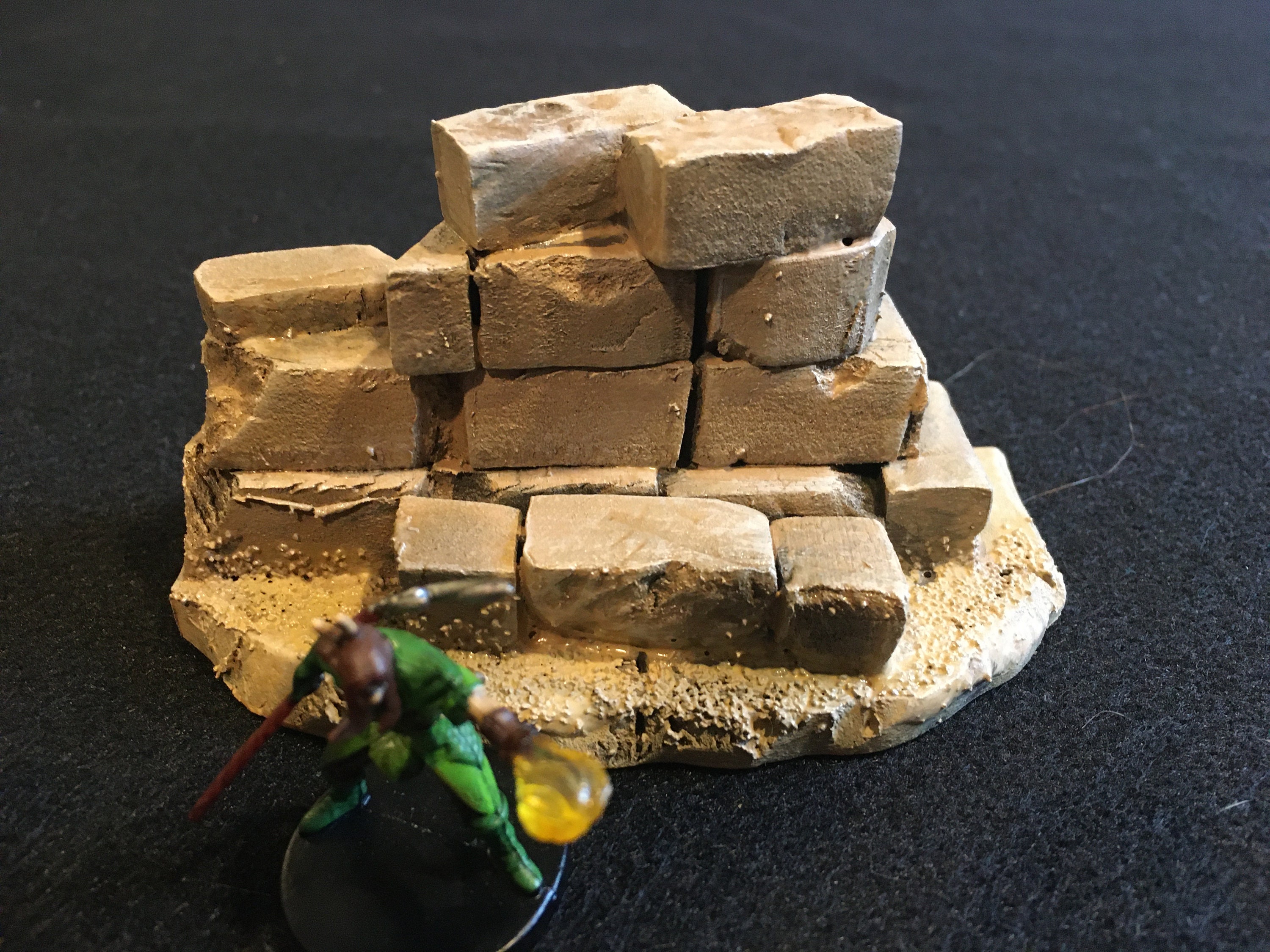Modular Dungeon Tile desert Ruins Basic Set - Etsy