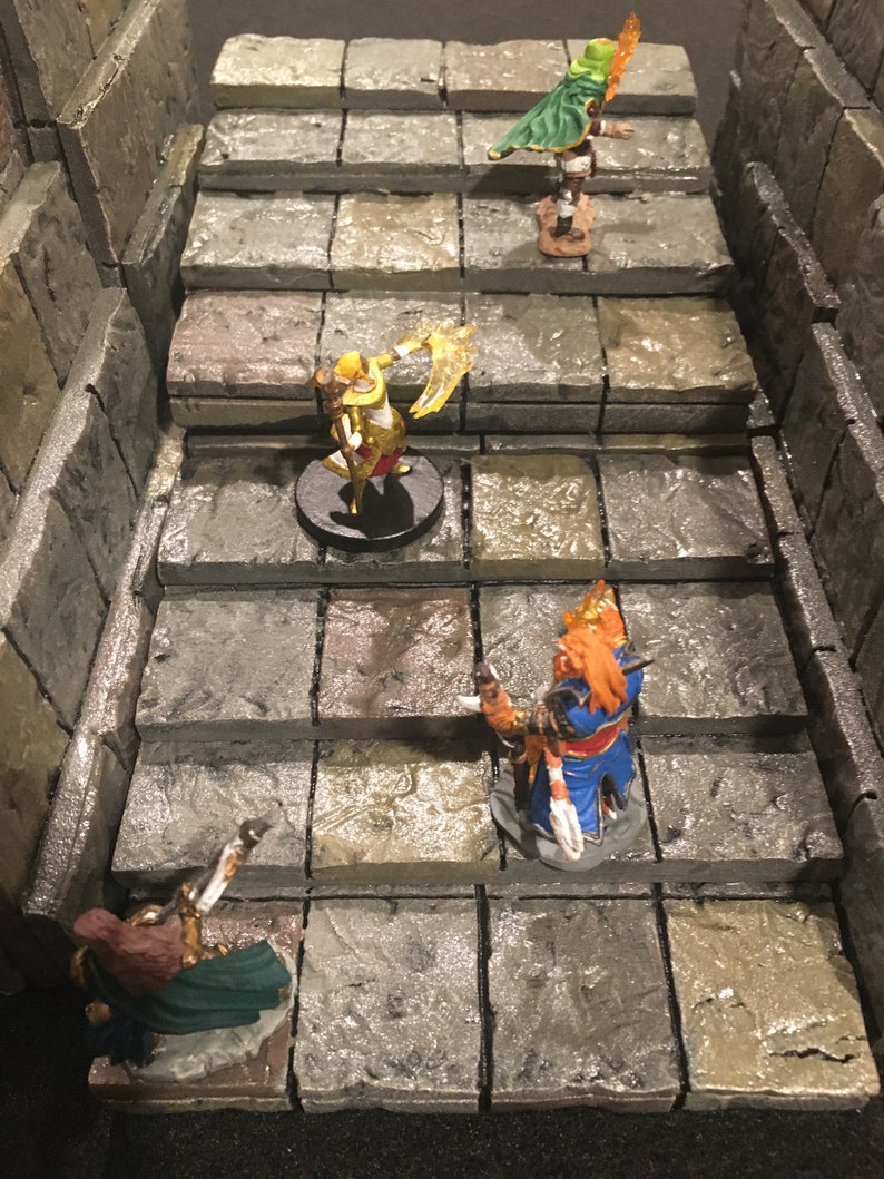 Dungeon Tile Modular “steps” Set - Etsy