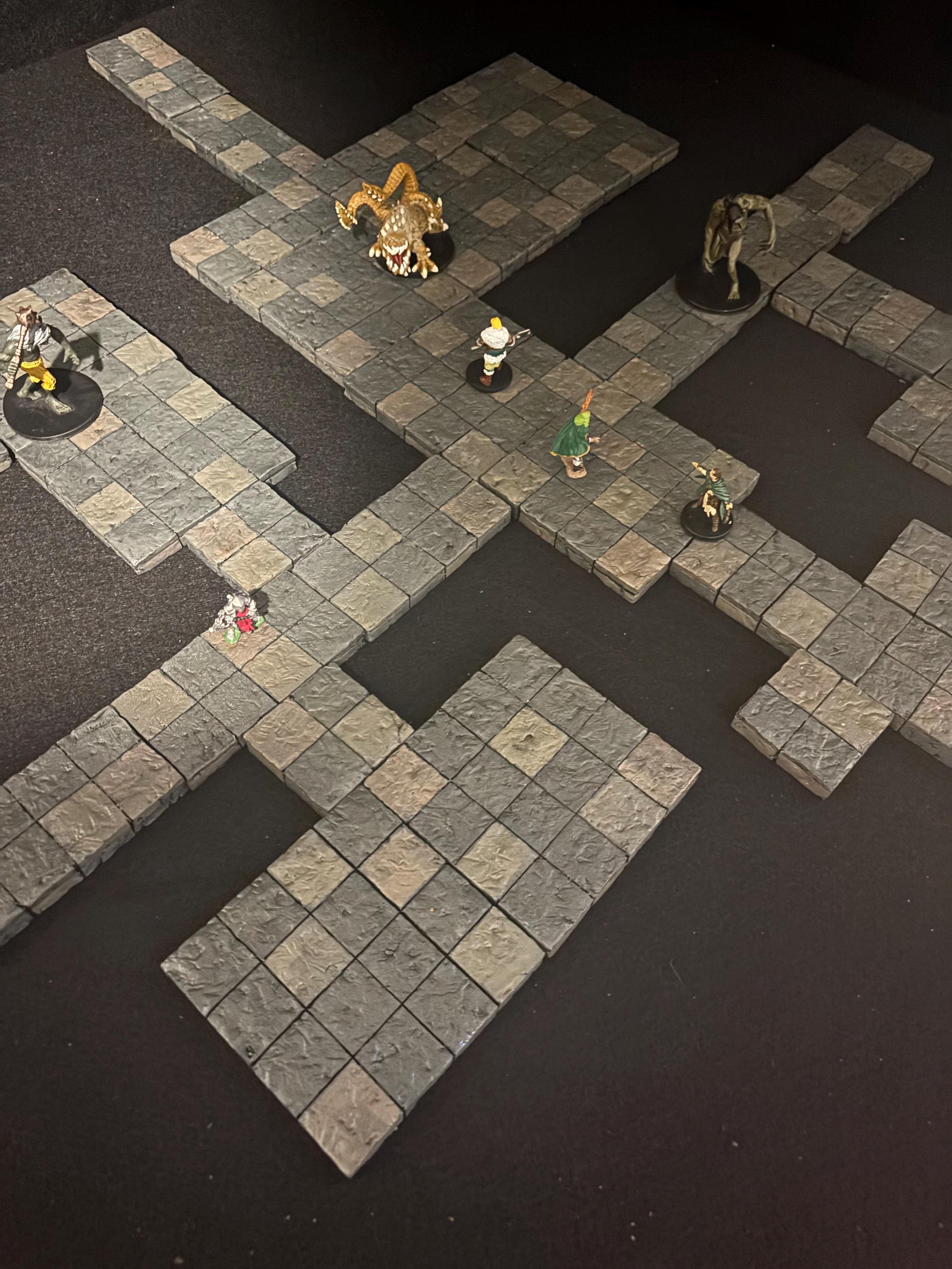 Dungeon Tile Basic Modular Set “neo-classic” - Etsy