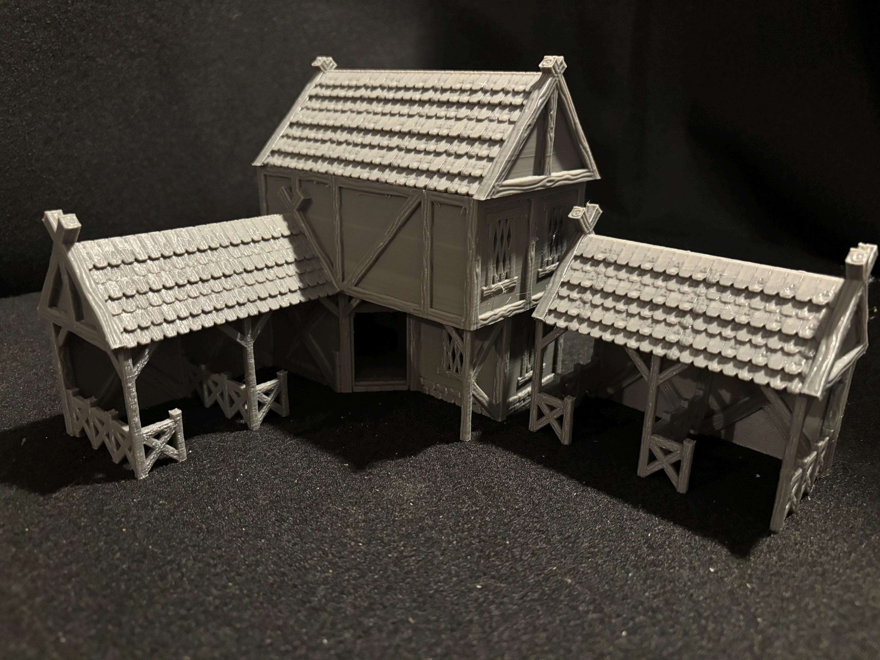 Medieval Fantasy Stables - Etsy