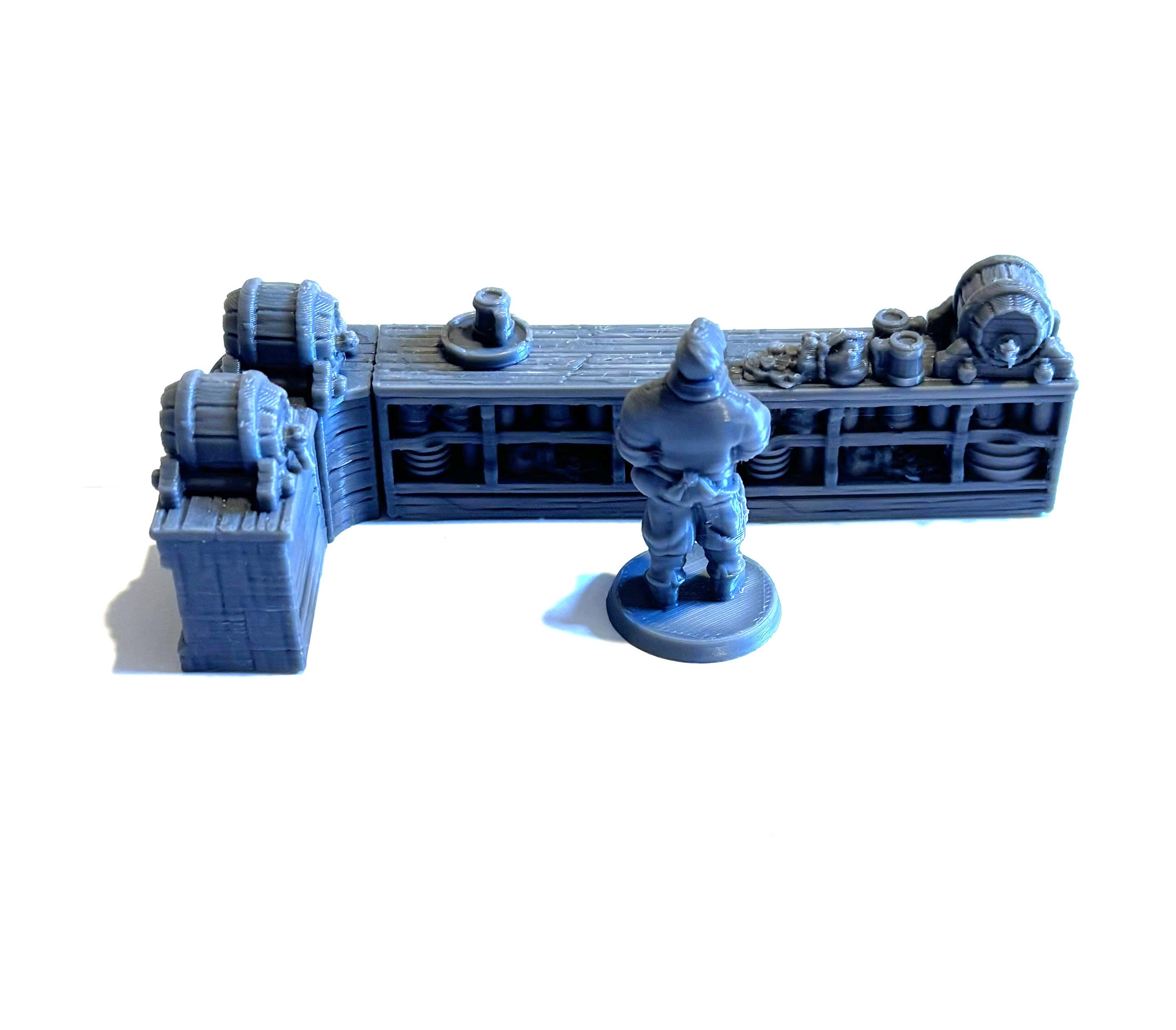 Tavern Bar Set With Bartender - Etsy
