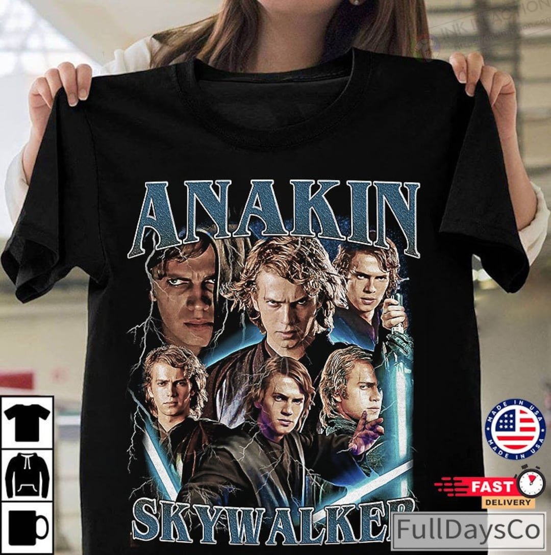 ANAKIN SKYWALKER Vintage Shirt, Anakin Skywalker Tshirt, Anakin ...
