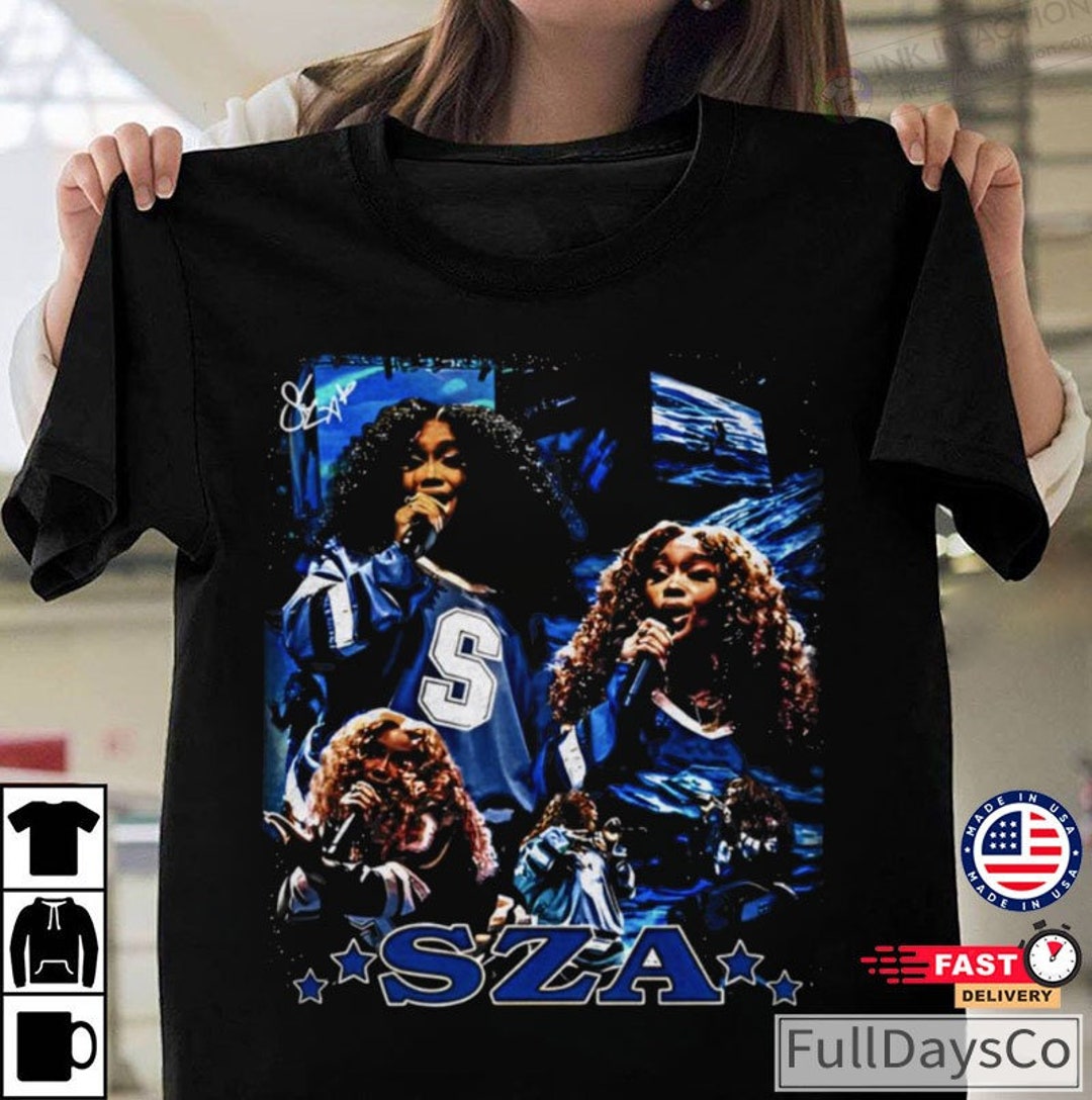 SZA Vintage Shirt, SZA Tshirt, SZA Fan Tees, Sza Retro 90s, Sza Merch ...