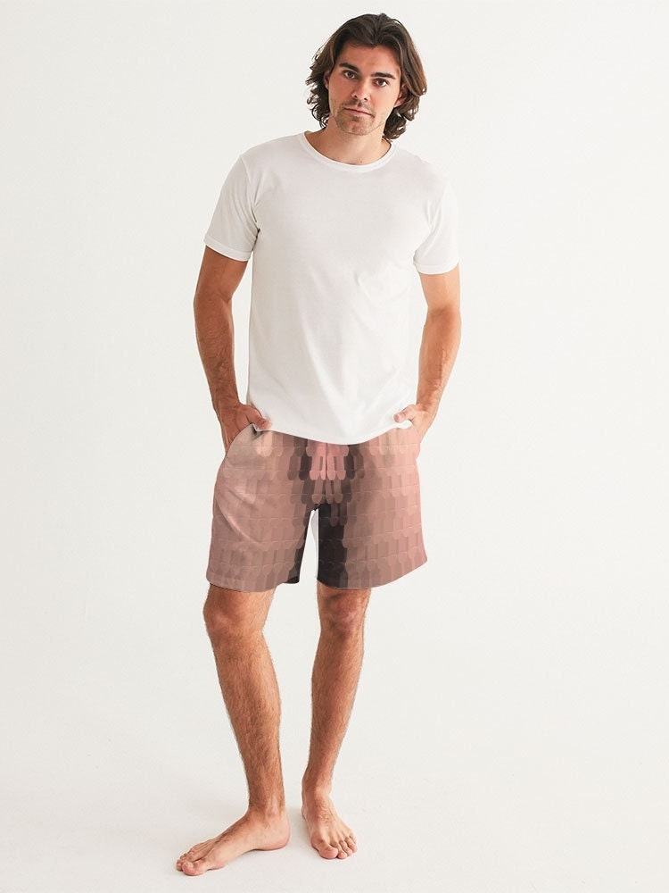 Mens Swim Trunk Penis Pixels Swimming Trunks
