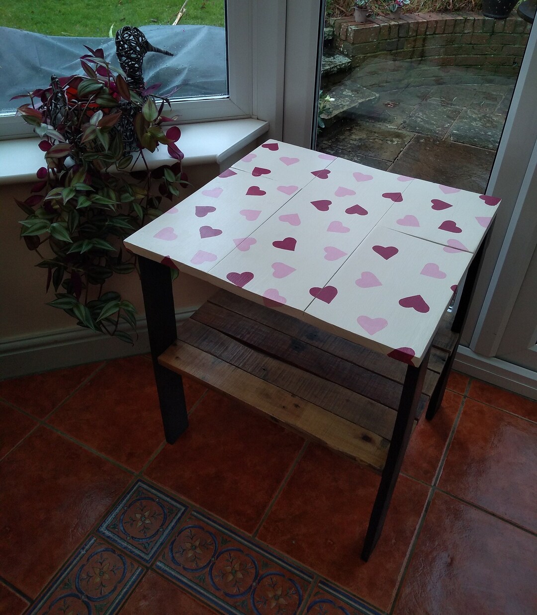 Bespoke Shelved Rustic Hearty End/side Table - Etsy