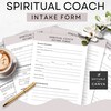 Health Coach Intake Form Template, Client Onboarding, Wellness Coaching ...